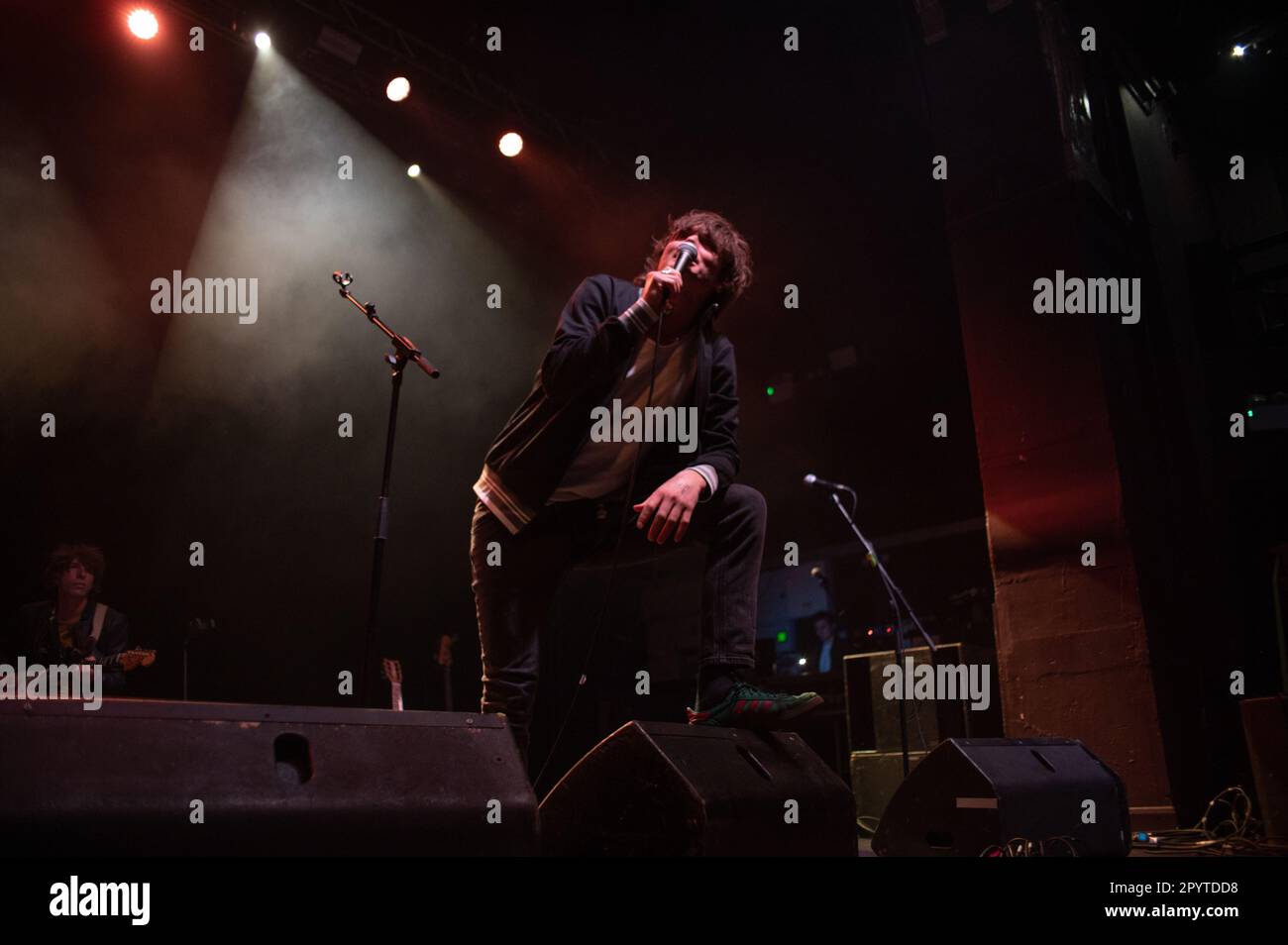 Birmingham, UK.04th May 2023. Peter Doherty on stage with Trampolene at ...
