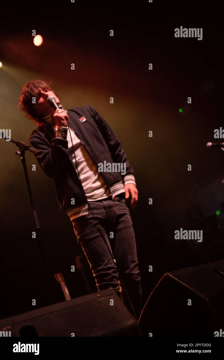 Birmingham, UK.04th May 2023. Peter Doherty on stage with Trampolene at ...