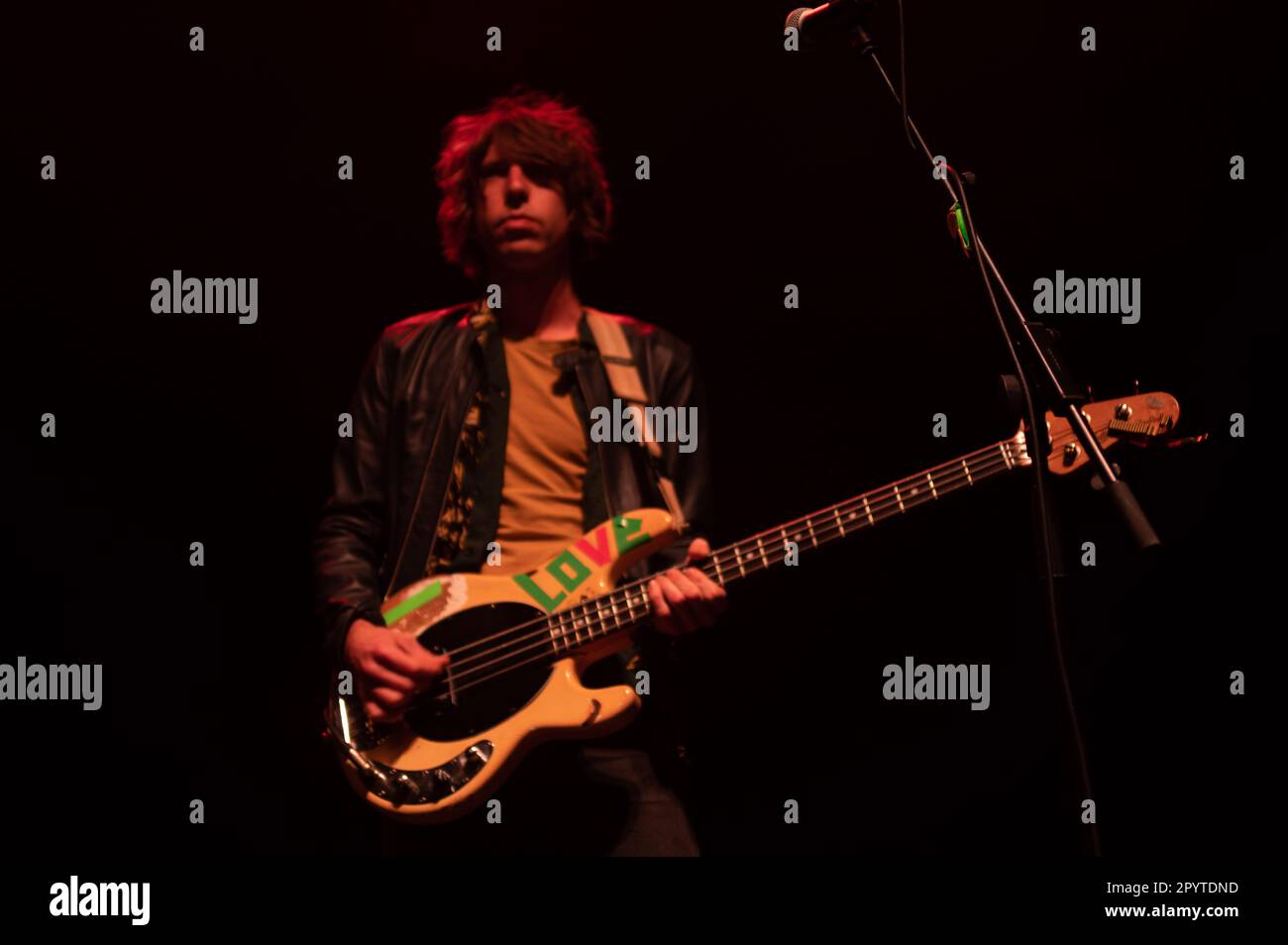 Birmingham, UK.04th May 2023. Peter Doherty on stage with Trampolene at ...