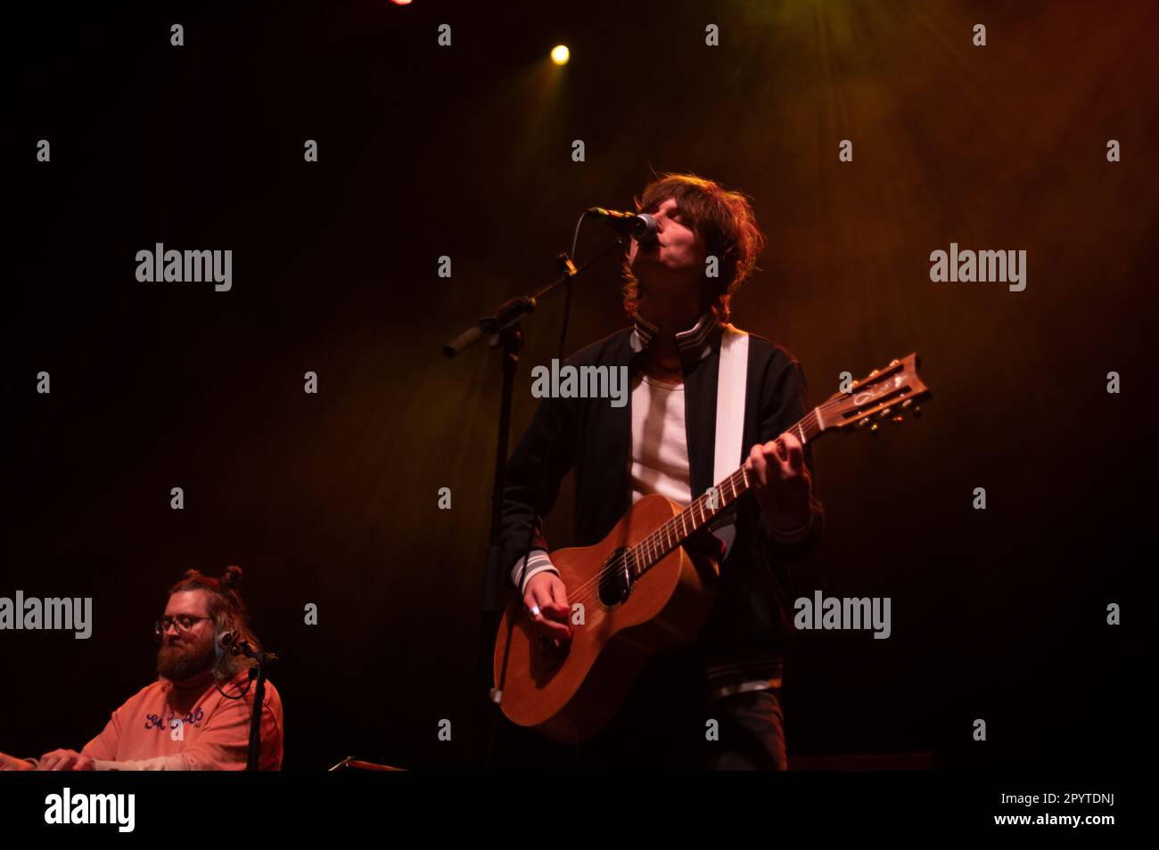 Birmingham, UK.04th May 2023. Peter Doherty on stage with Trampolene at ...