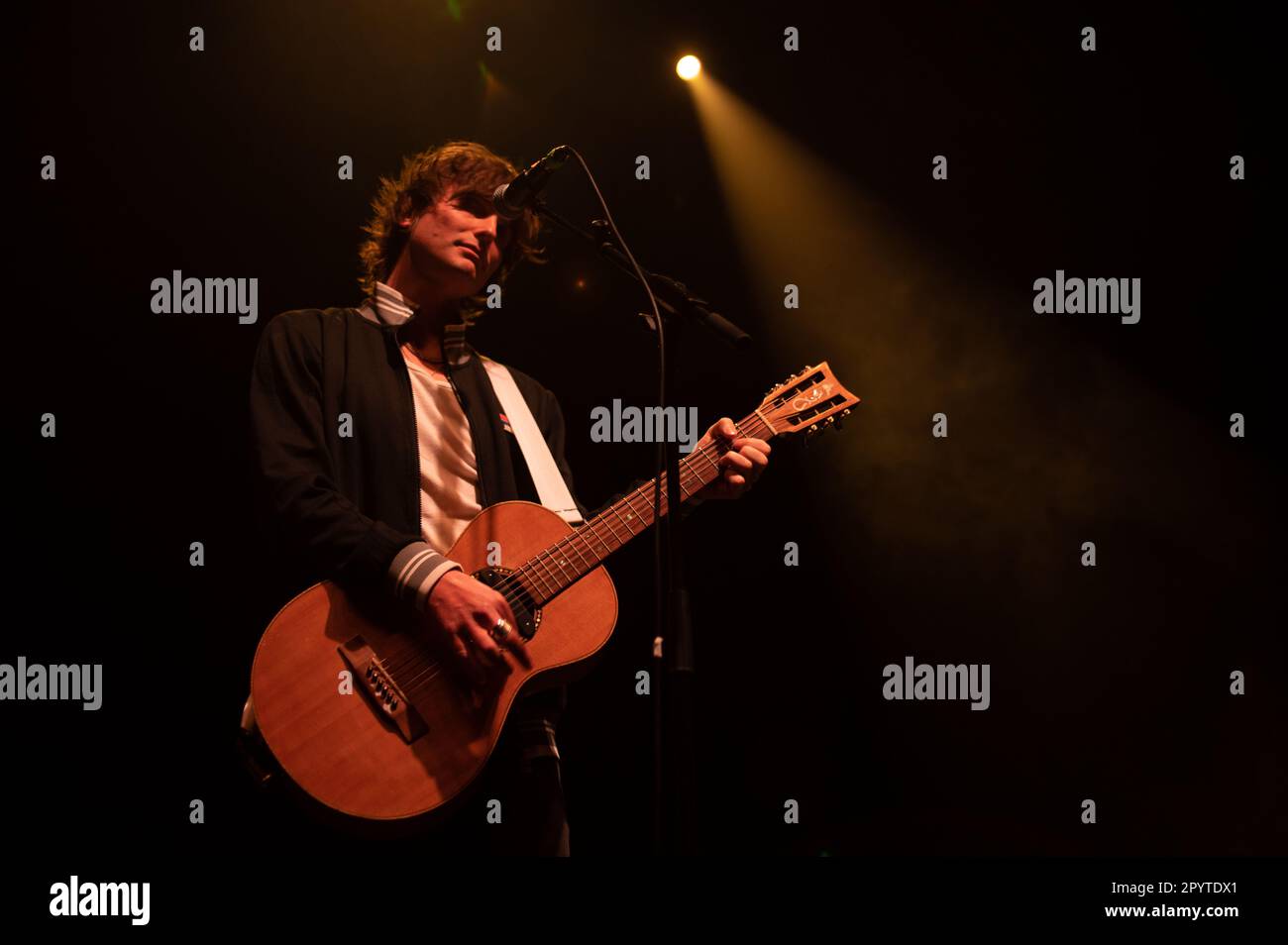 Birmingham, UK.04th May 2023. Peter Doherty on stage with Trampolene at ...