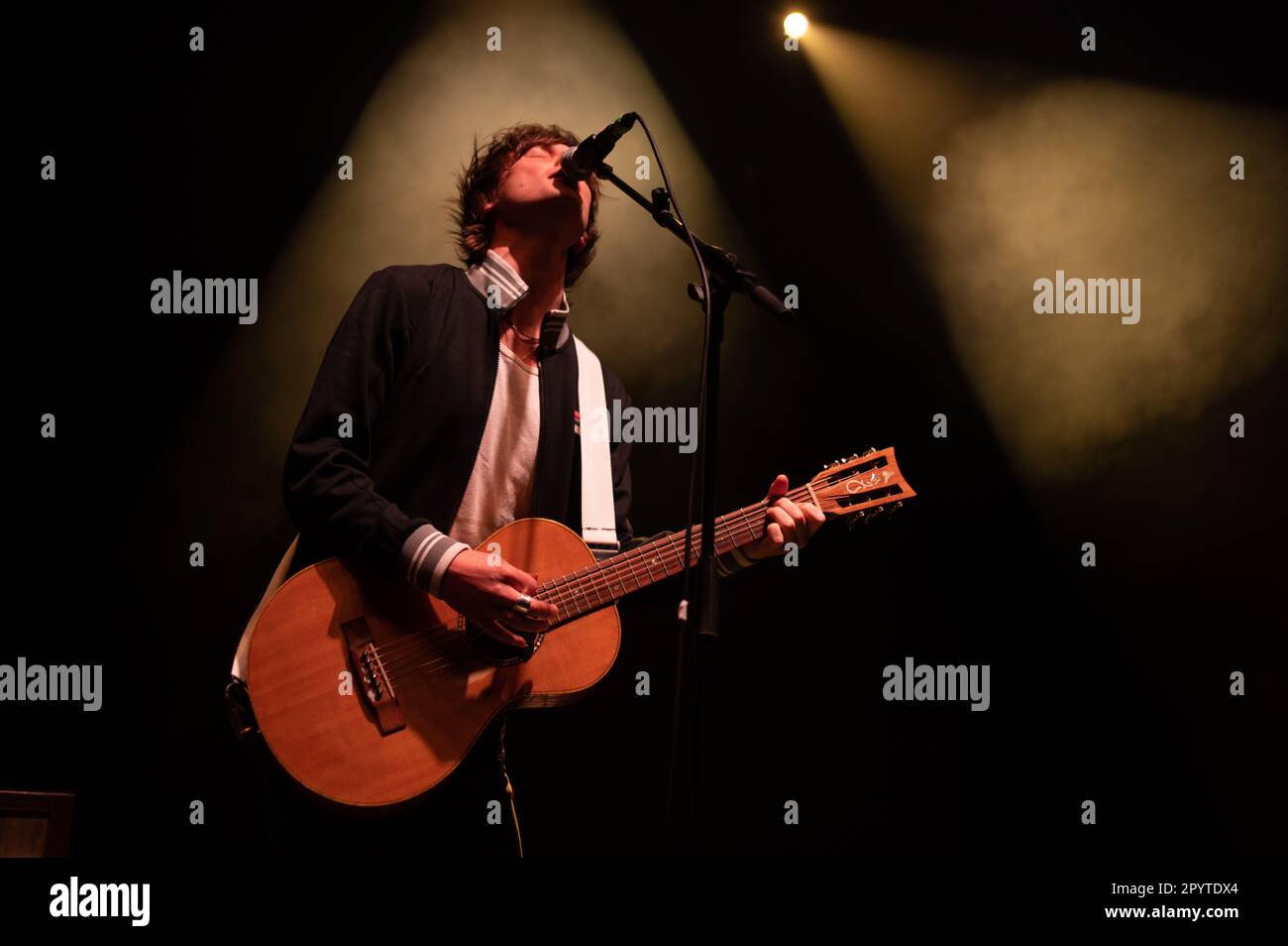 Birmingham, UK.04th May 2023. Peter Doherty on stage with Trampolene at ...
