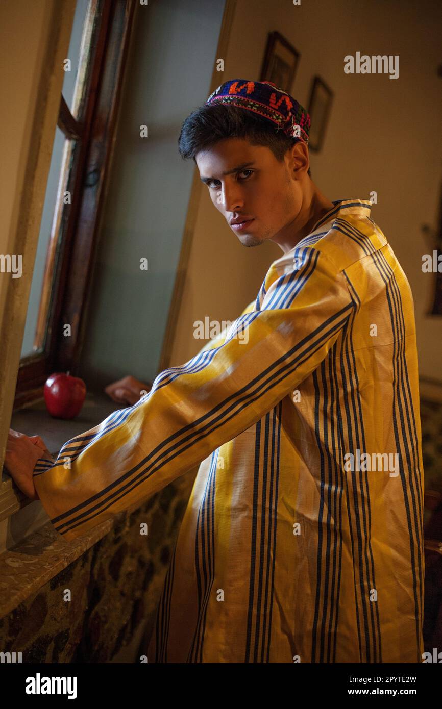 Man boy wearing traditional hi-res stock photography and images - Alamy