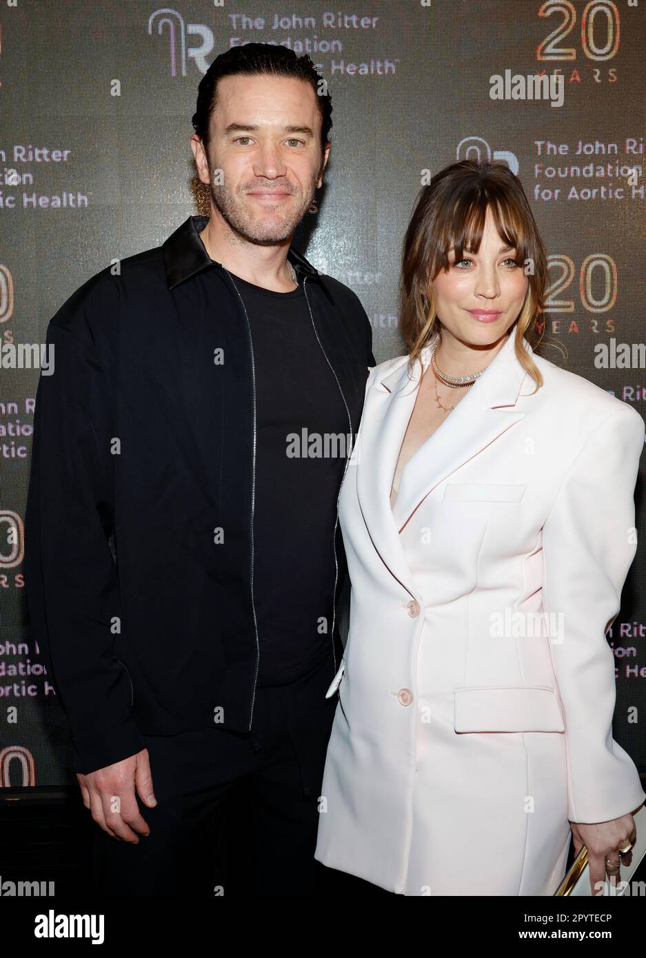 Los Angeles, California, USA. 4th May, 2023. Tom Pelphrey, Kaley Cuoco ...