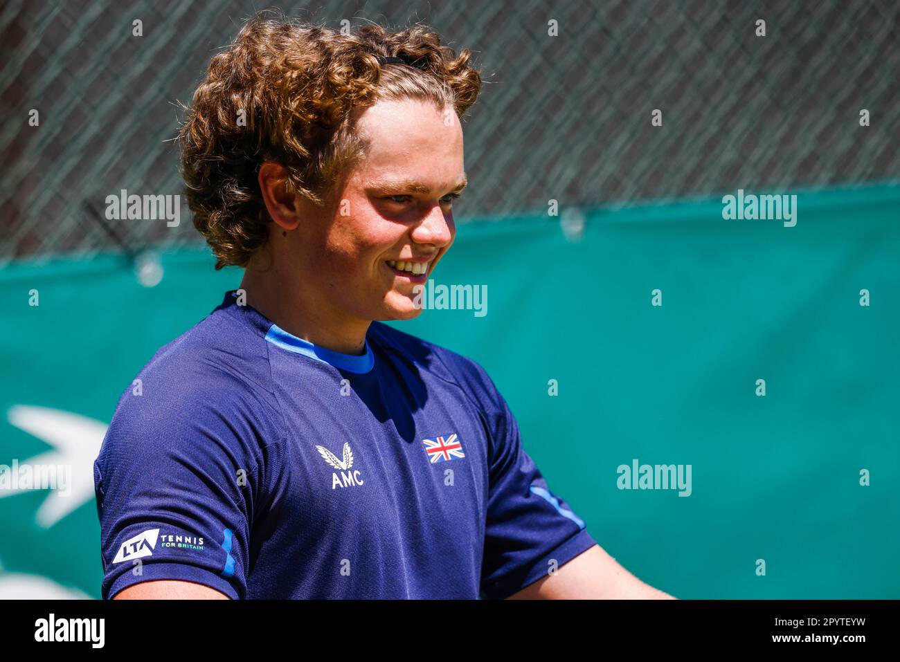 Vilamoura, Portugal, 04th May 2023. Wheelchair tennis player Ben ...