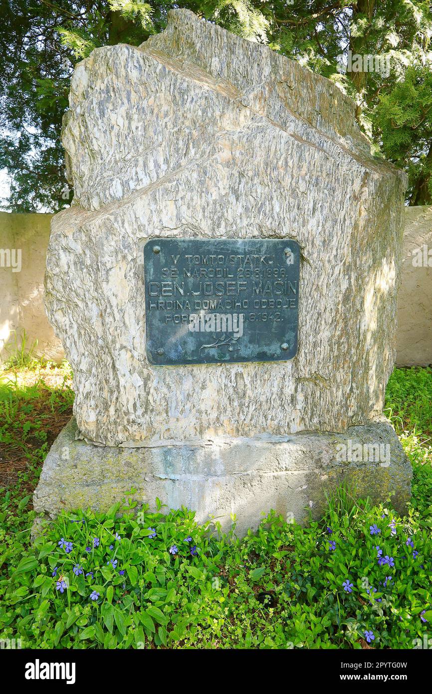 The memorial dedicated to three resistance movements and anti-Nazi ...