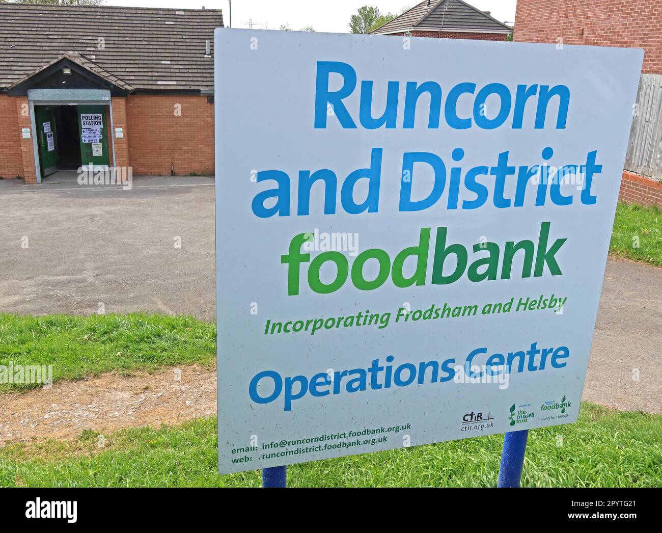 Runcorn and district foodbank, operations centre, 53a Russell Rd ...