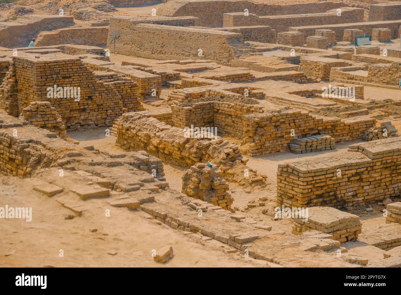 Mohenjo Daro, Sindh Pakistan - February 28, 2023: Main City Indus ...