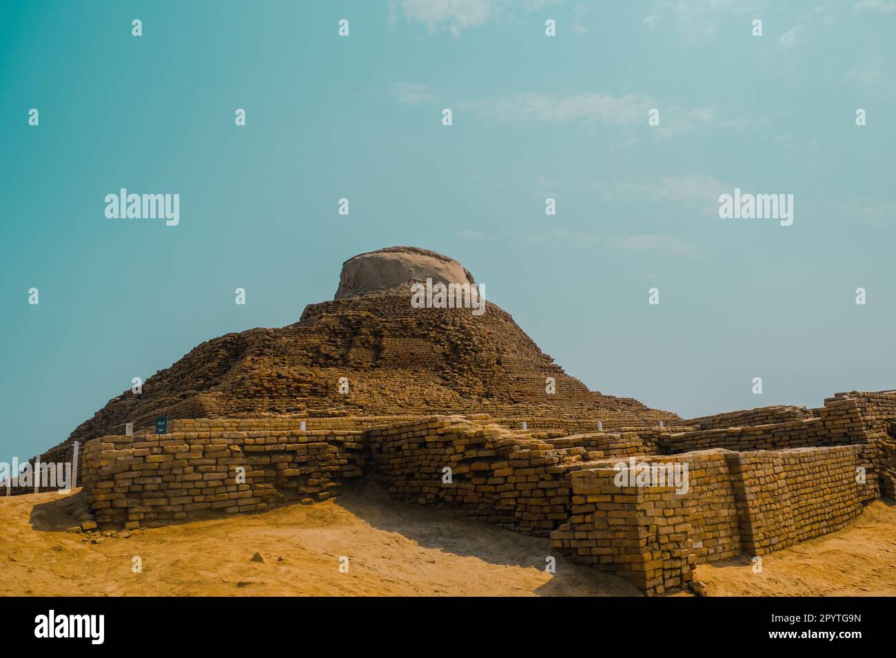 Mohenjo Daro, Sindh Pakistan - February 28, 2023: Main City Indus ...