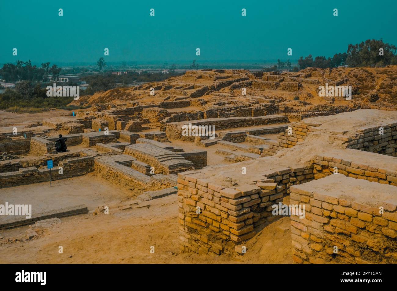 Mohenjo Daro, Sindh Pakistan - February 28, 2023: Main City Indus ...