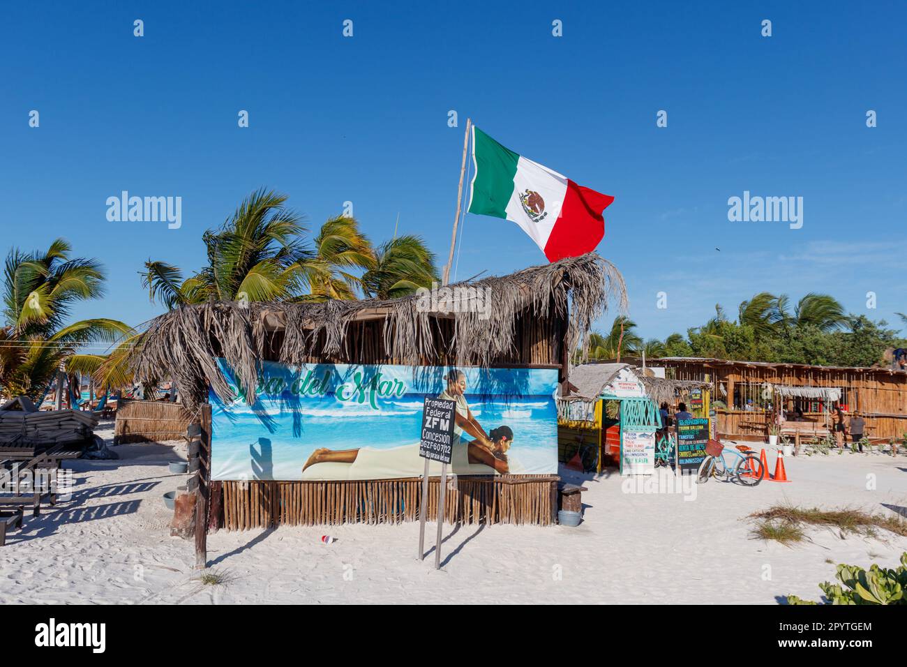 Red flag over country hi-res stock photography and images - Alamy