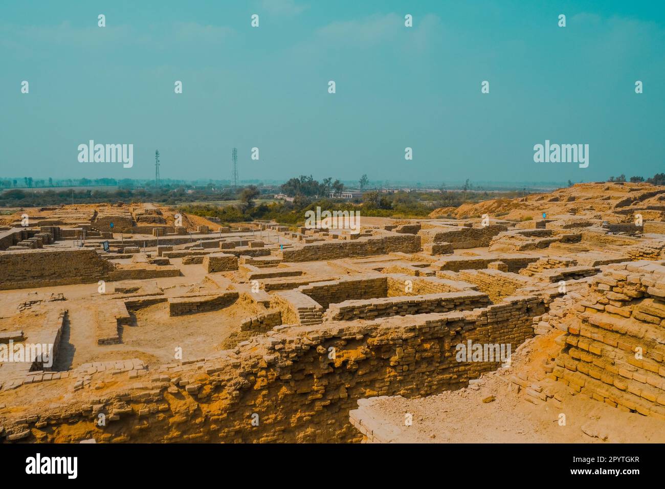 Mohenjo Daro, Sindh Pakistan - February 28, 2023: Main City Indus ...