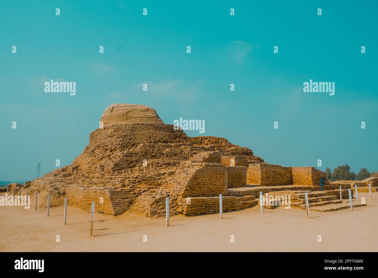 Mohenjo Daro, Sindh Pakistan - February 28, 2023: Main City Indus ...