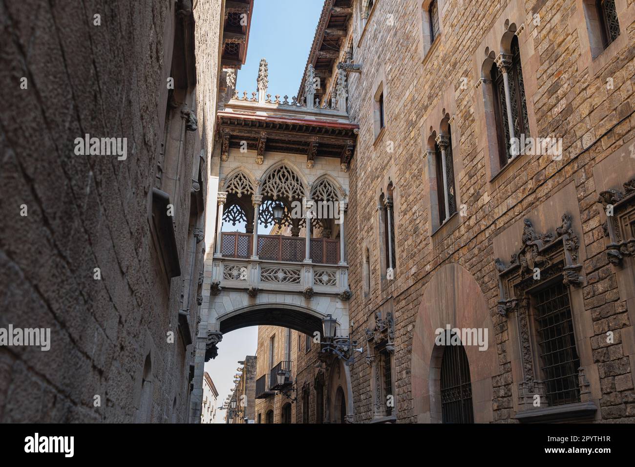 El Pont del Bisbe - Bridge of Bishop in the Gothic Neighborhood of ...