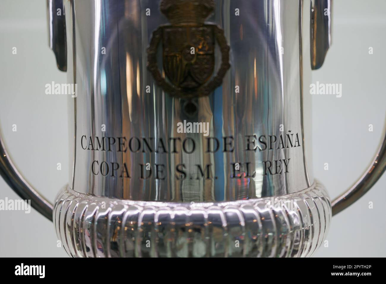 Cup Symbolizing Victory in a Competition for Barcelona Football Club ...