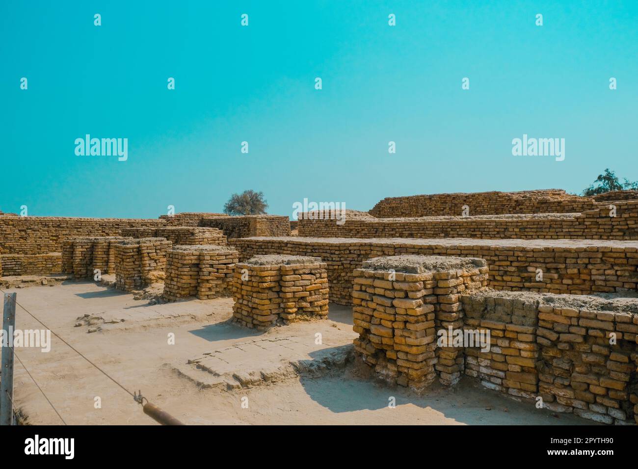 Mohenjo Daro, Sindh Pakistan - February 28, 2023: Main City Indus ...