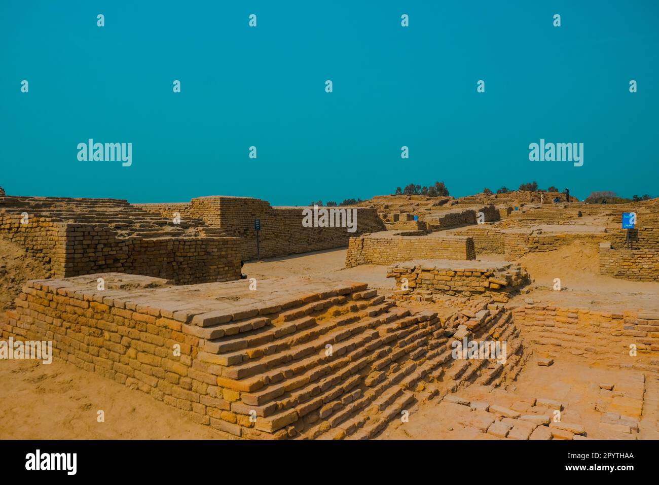Mohenjo Daro, Sindh Pakistan - February 28, 2023: Main City Indus ...