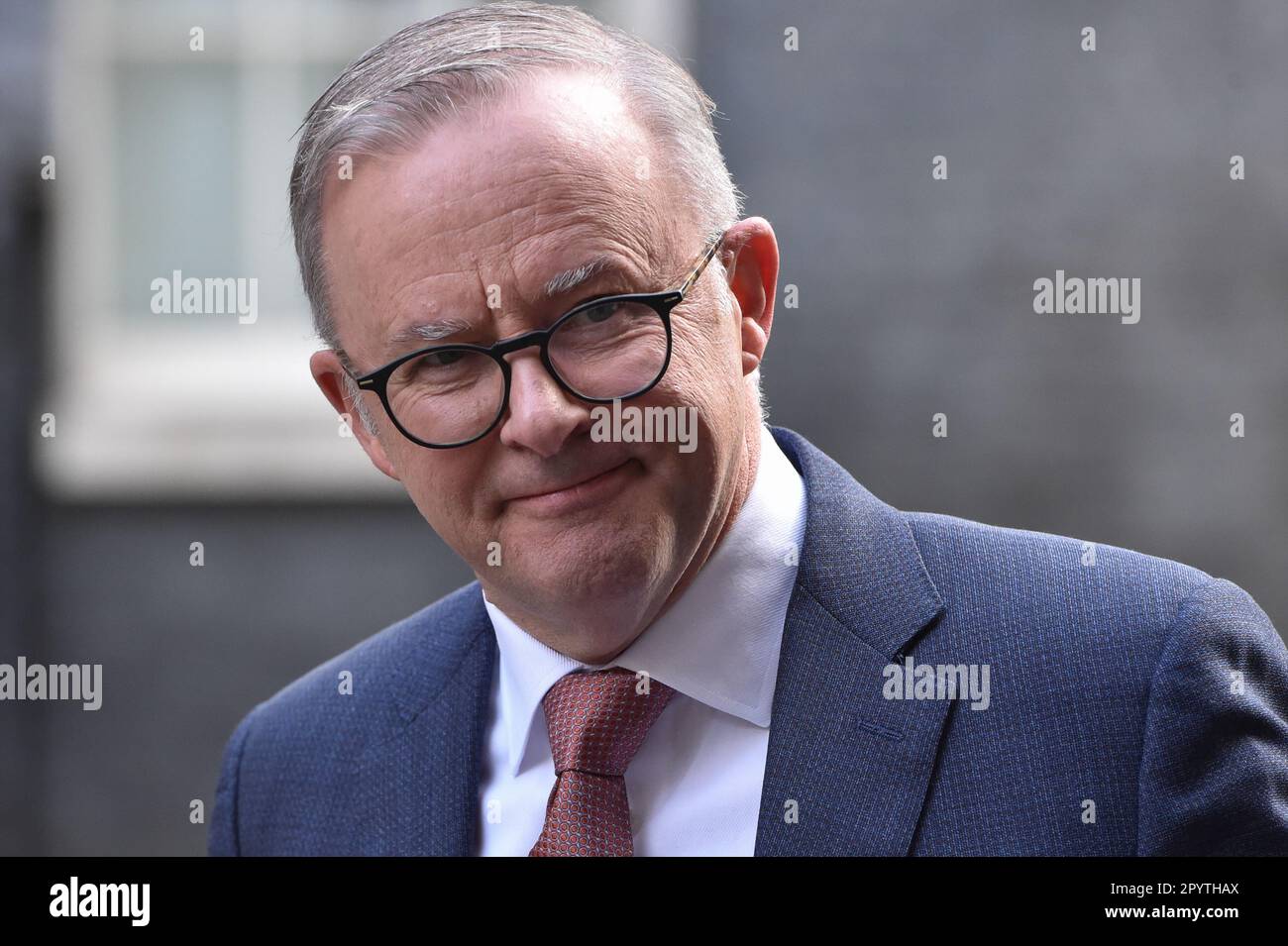 London, England, UK. 5th May, 2023. Australian Prime Minister, ANTHONY ALBANESE, leaves 10 ...