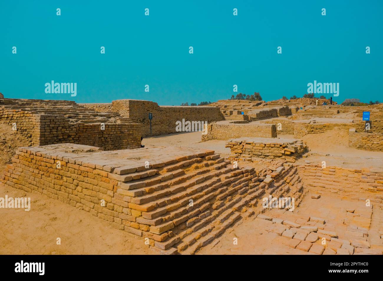 Mohenjo Daro, Sindh Pakistan - February 28, 2023: Main City Indus ...