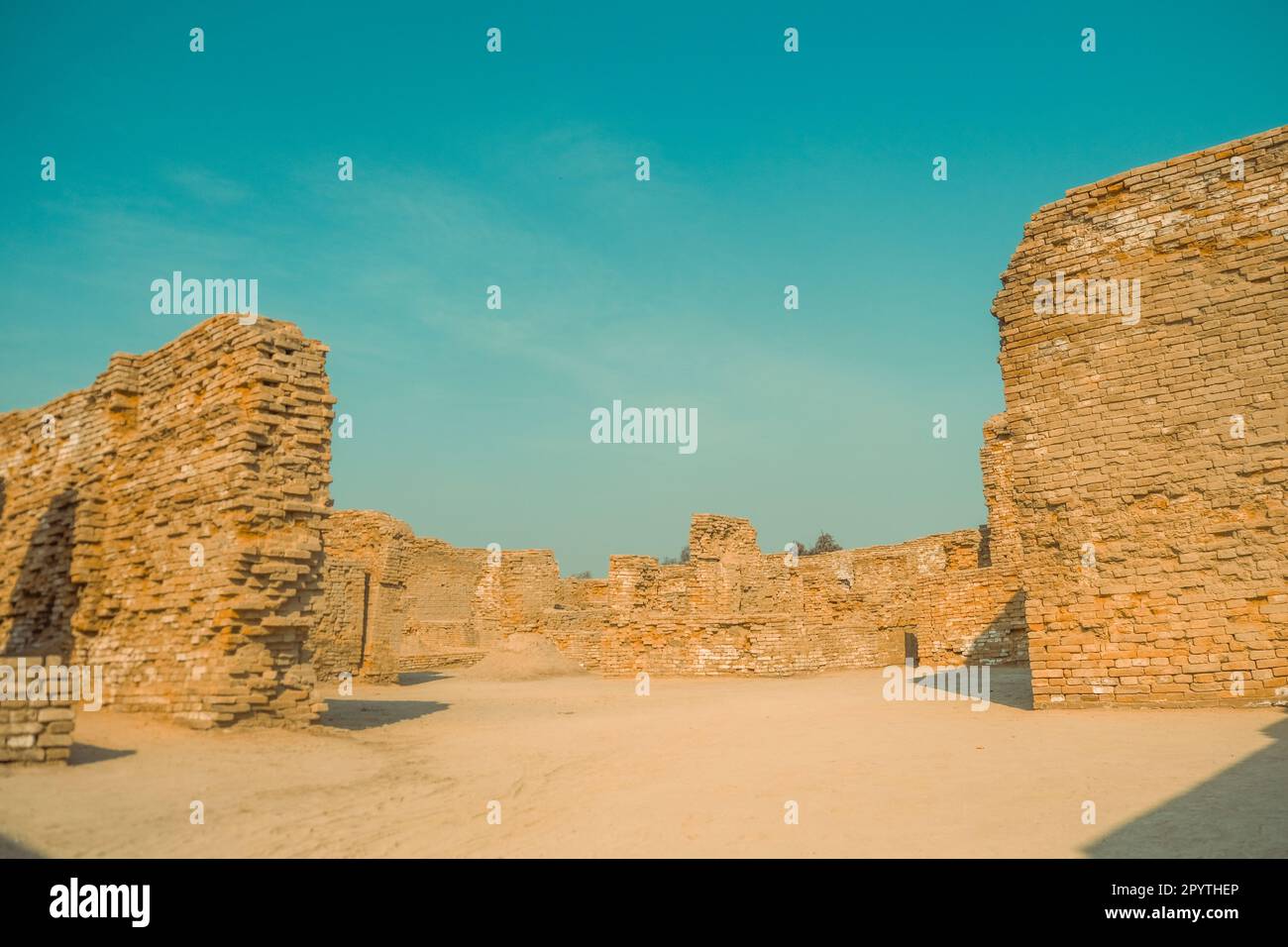 Mohenjo Daro, Sindh Pakistan - February 28, 2023: Main City Indus ...