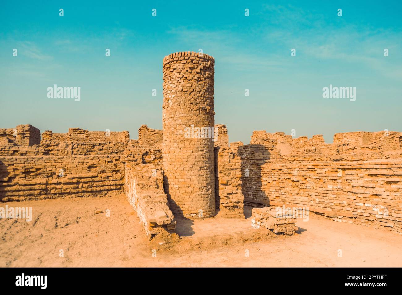Mohenjo Daro, Sindh Pakistan - February 28, 2023: Main City Indus ...
