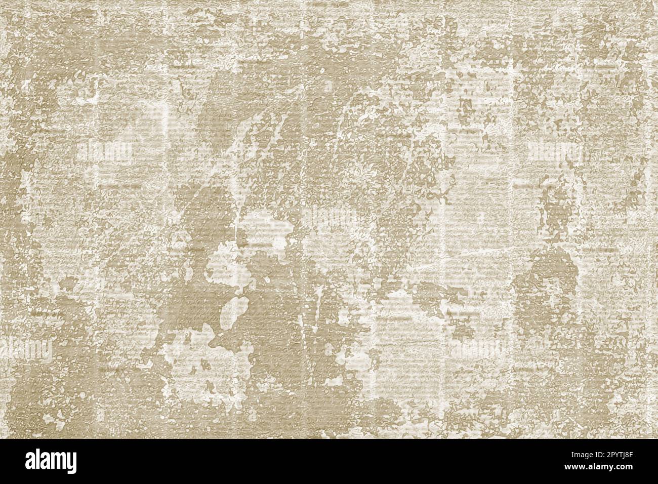 Newspaper paper grunge aged newsprint pattern background. Vintage old ...