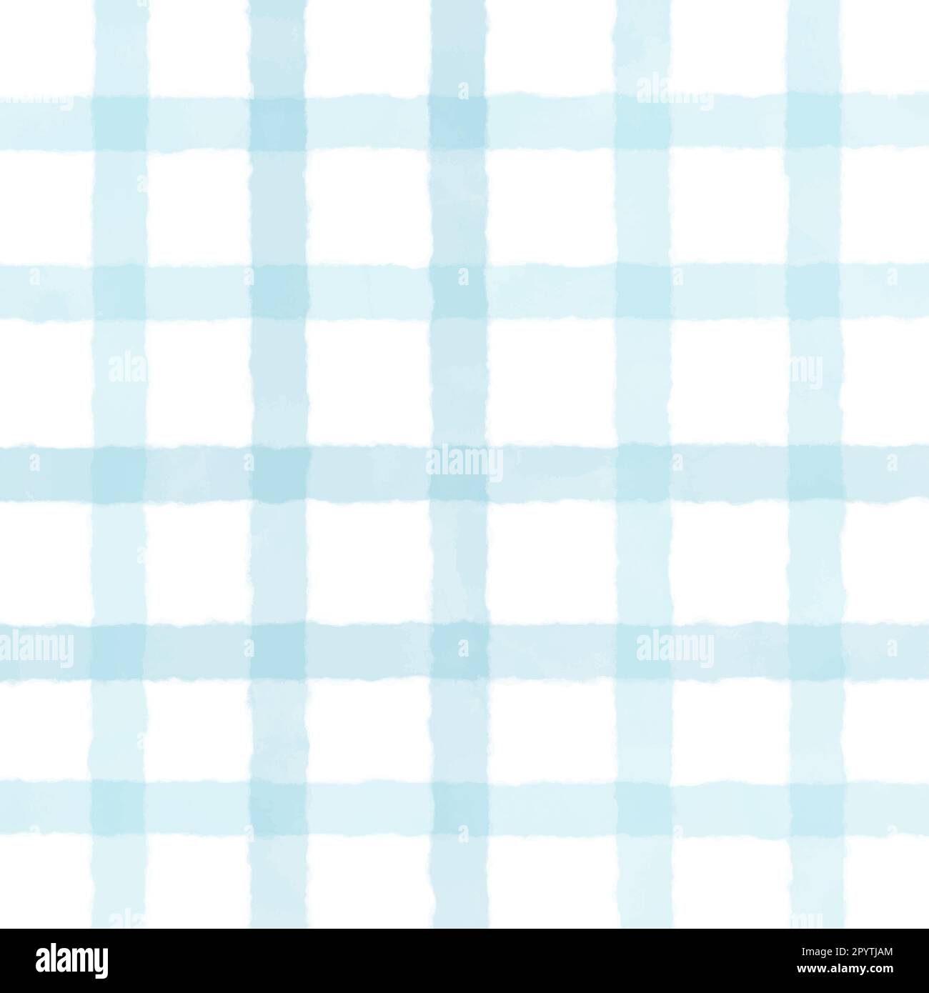 Hand painted blue watercolour checked background Stock Vector Image ...