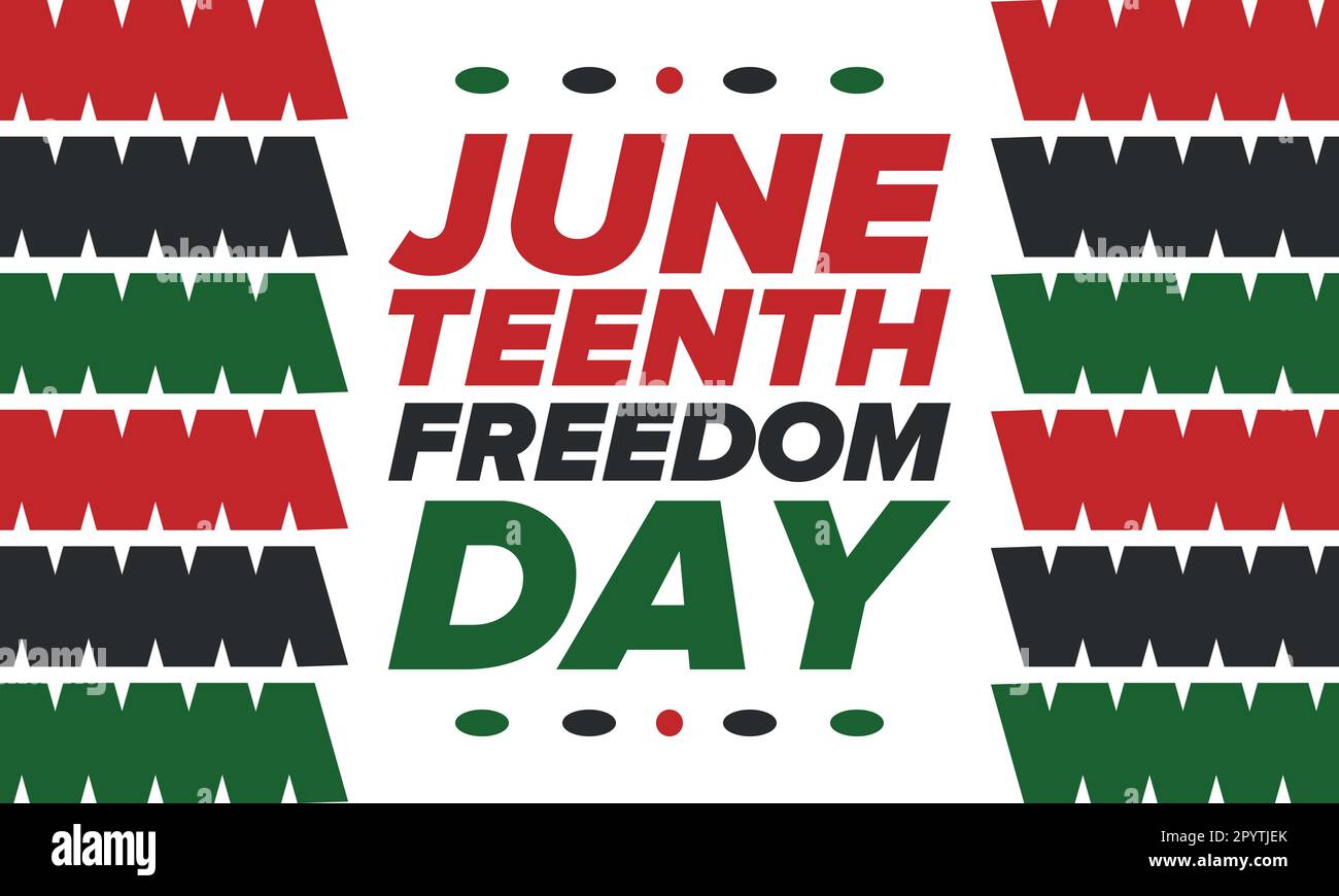 Juneteenth Independence Day. Freedom, Emancipation day. Annual american ...