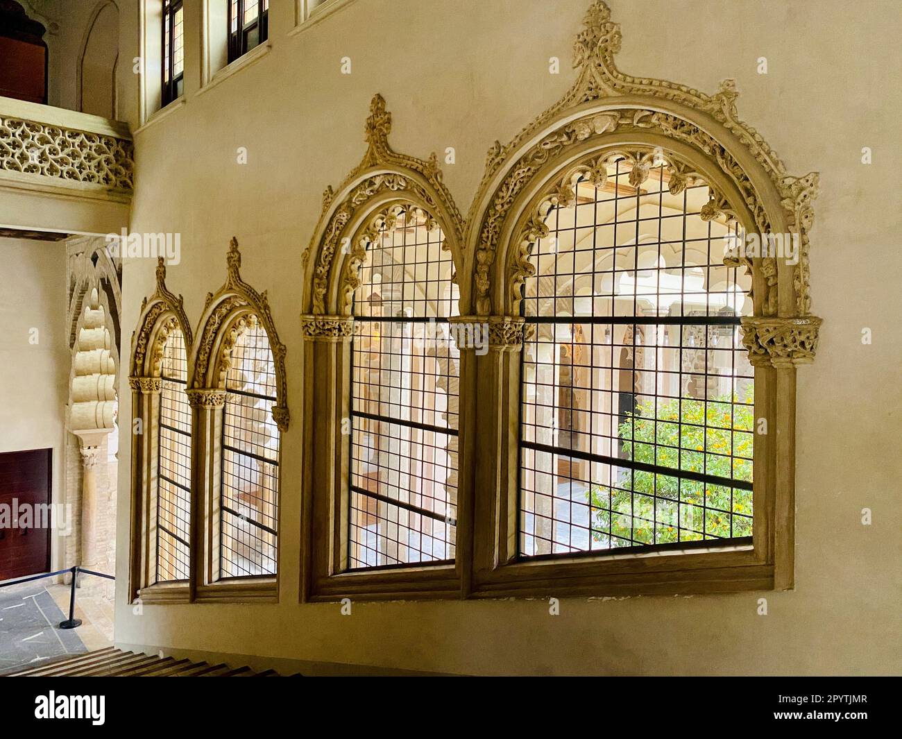 A stunning residential building with a unique architectural design ...