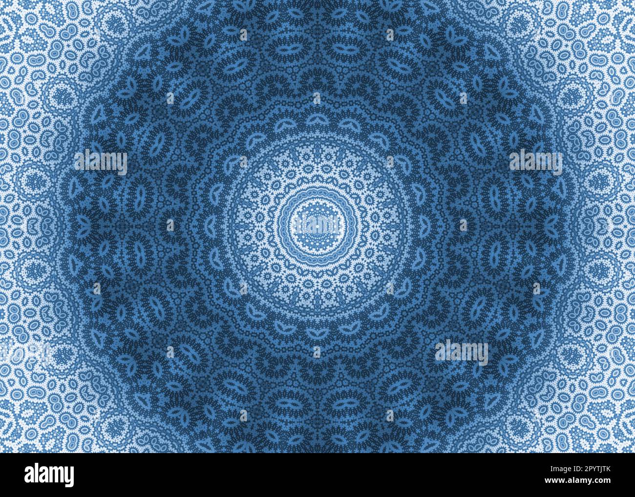 Blue abstract ornamental background Stock Photo - Alamy