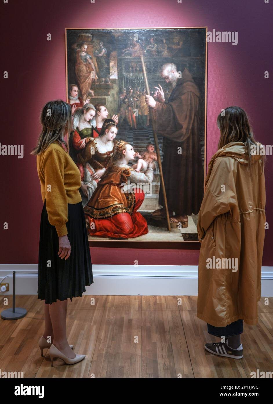 Dublin, Ireland. 05th May, 2023. St Francis of Paola Blessing the son ...