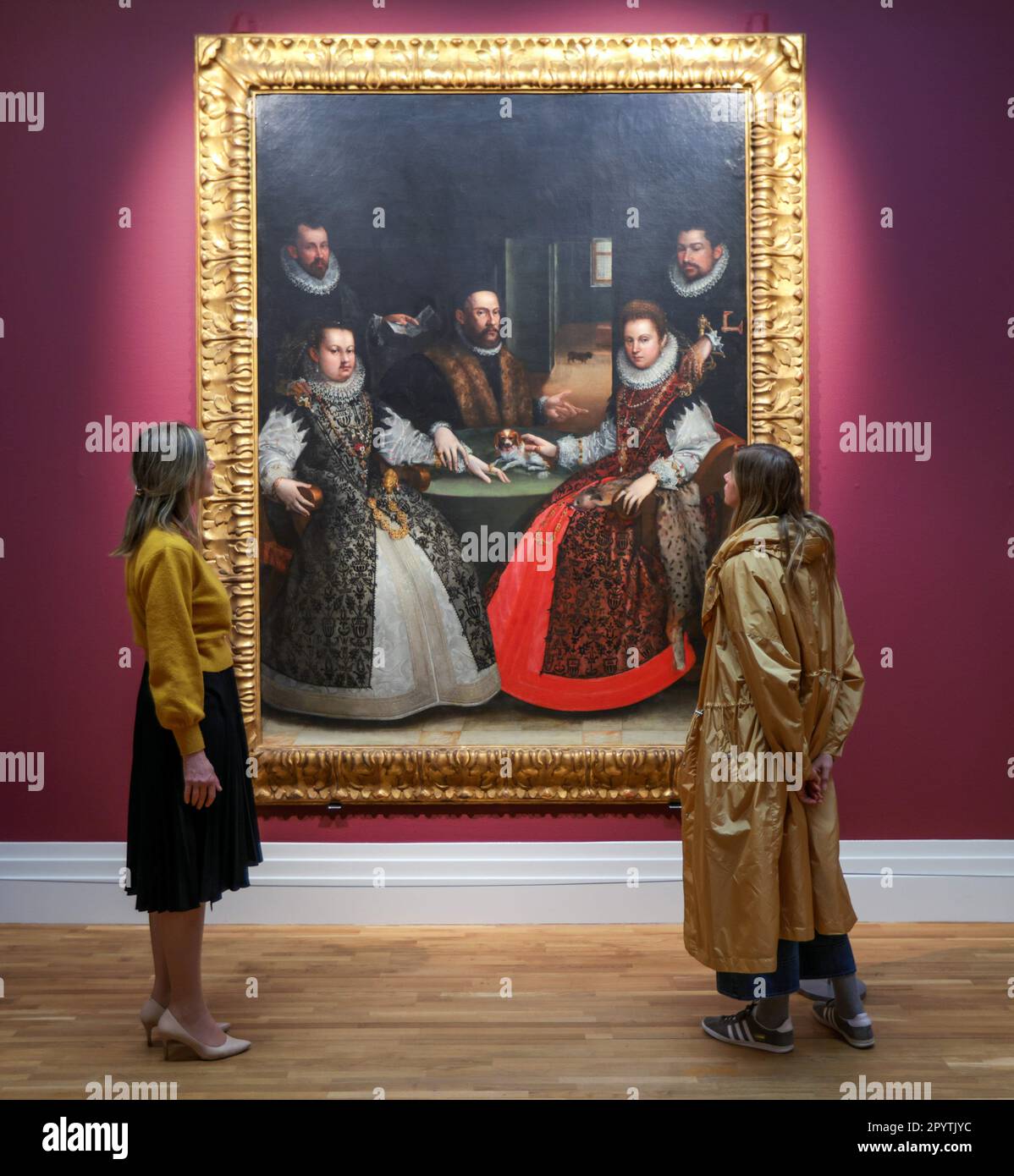 Dublin, Ireland. 05th May, 2023. The Gozzadini Family1584, Oil on ...