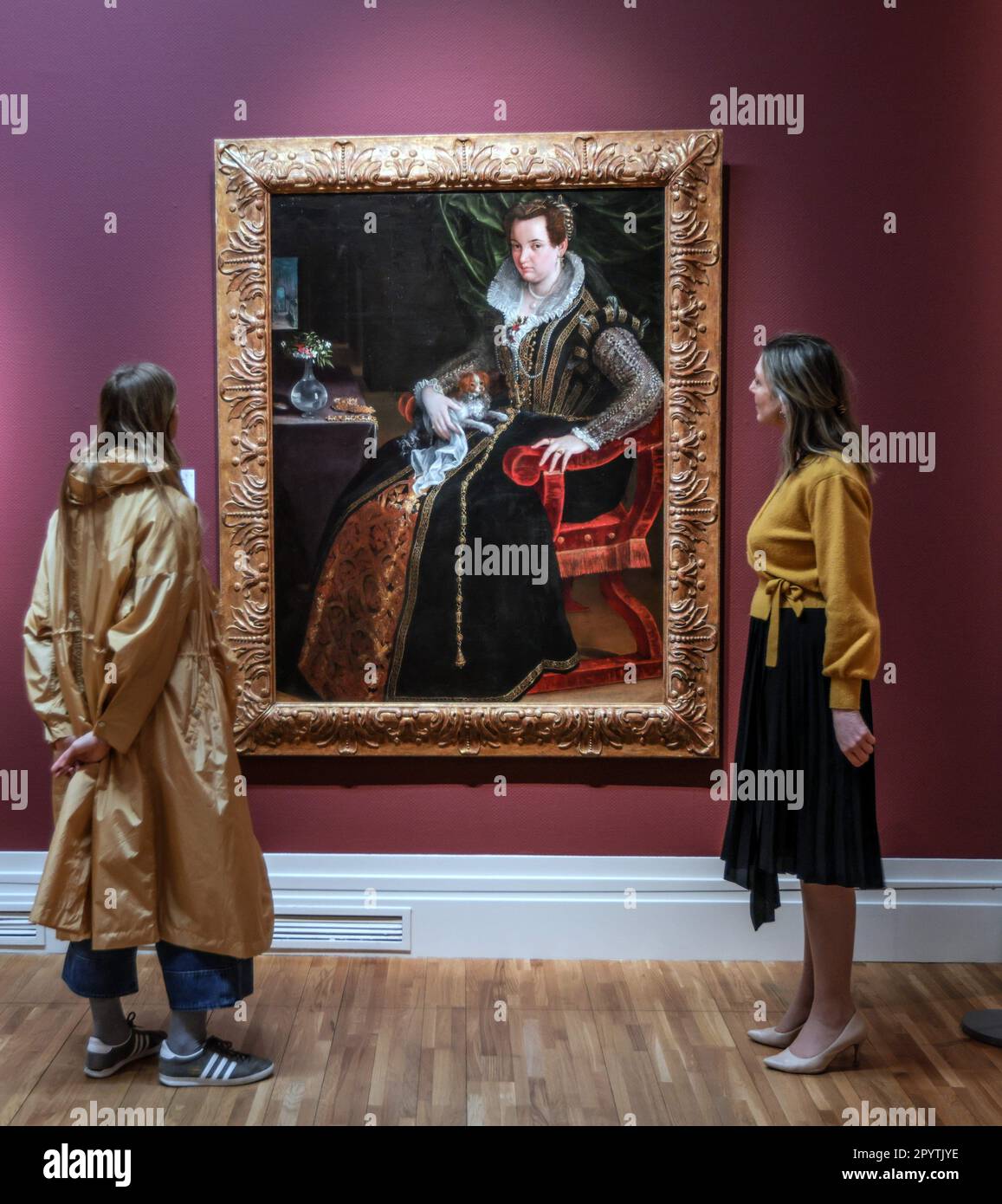 Dublin, Ireland. 05th May, 2023. Portrait of Costanza Alidosi,1595, Oil ...