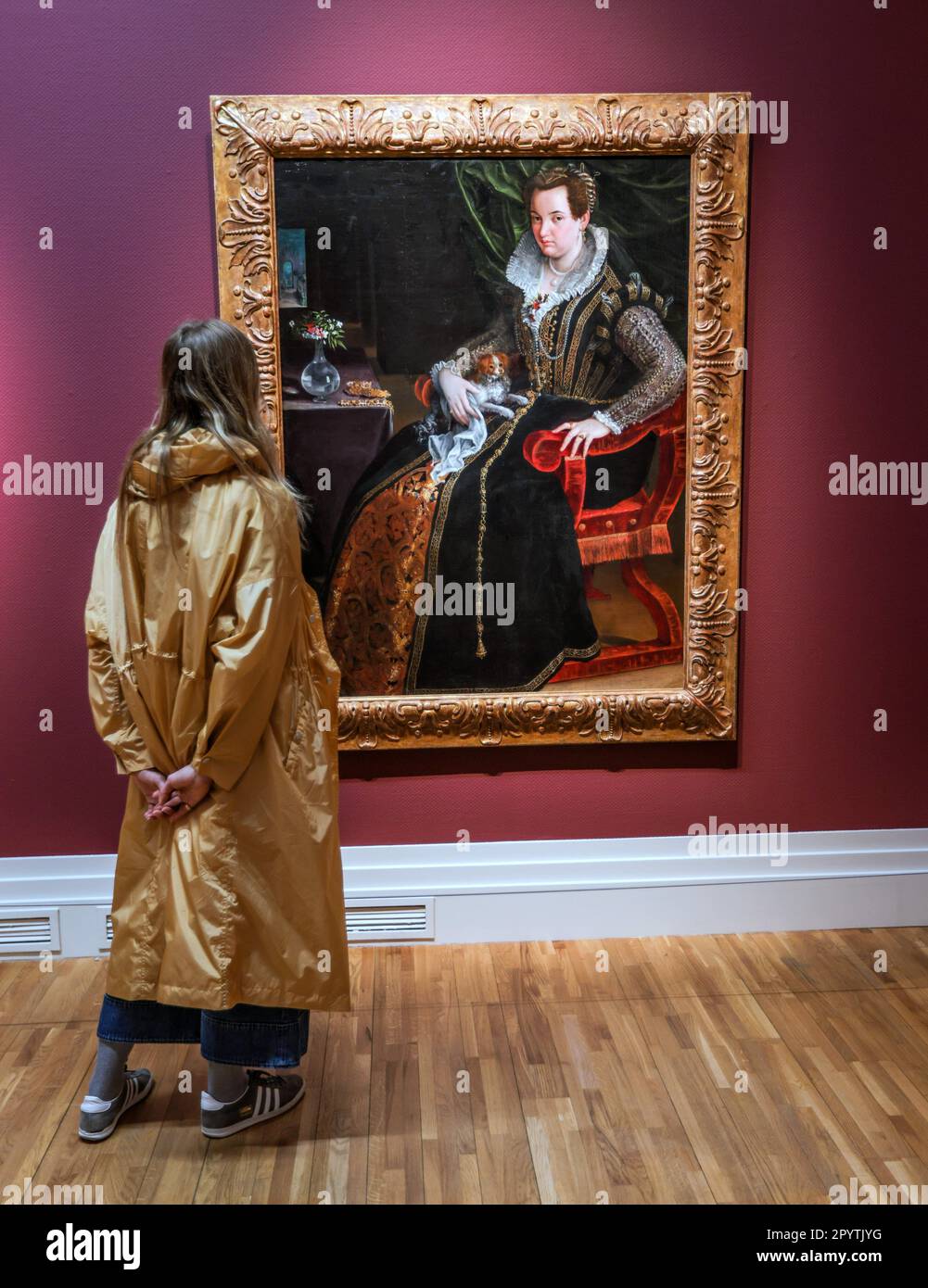 Dublin, Ireland. 05th May, 2023. Portrait of Costanza Alidosi,1595, Oil ...