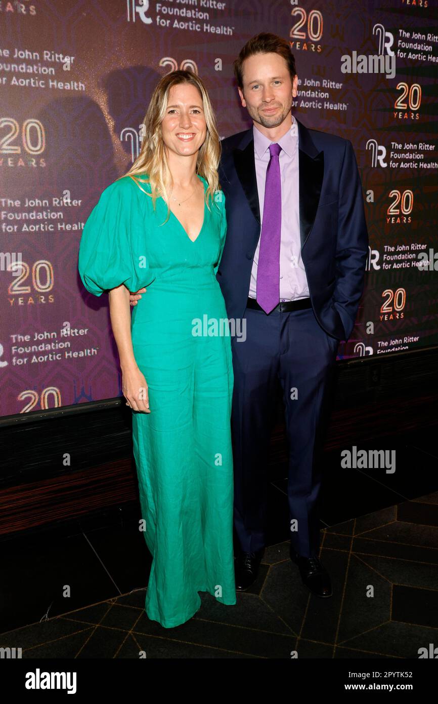 Los Angeles, Ca. 4th May, 2023. Lelia Parma, Tyler Ritter at the John ...