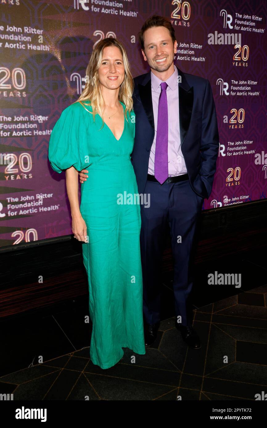 Los Angeles, Ca. 4th May, 2023. Lelia Parma, Tyler Ritter at the John ...