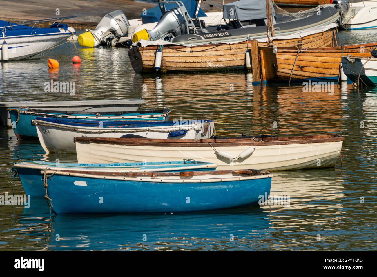 Wooden boats line hi-res stock photography and images - Alamy