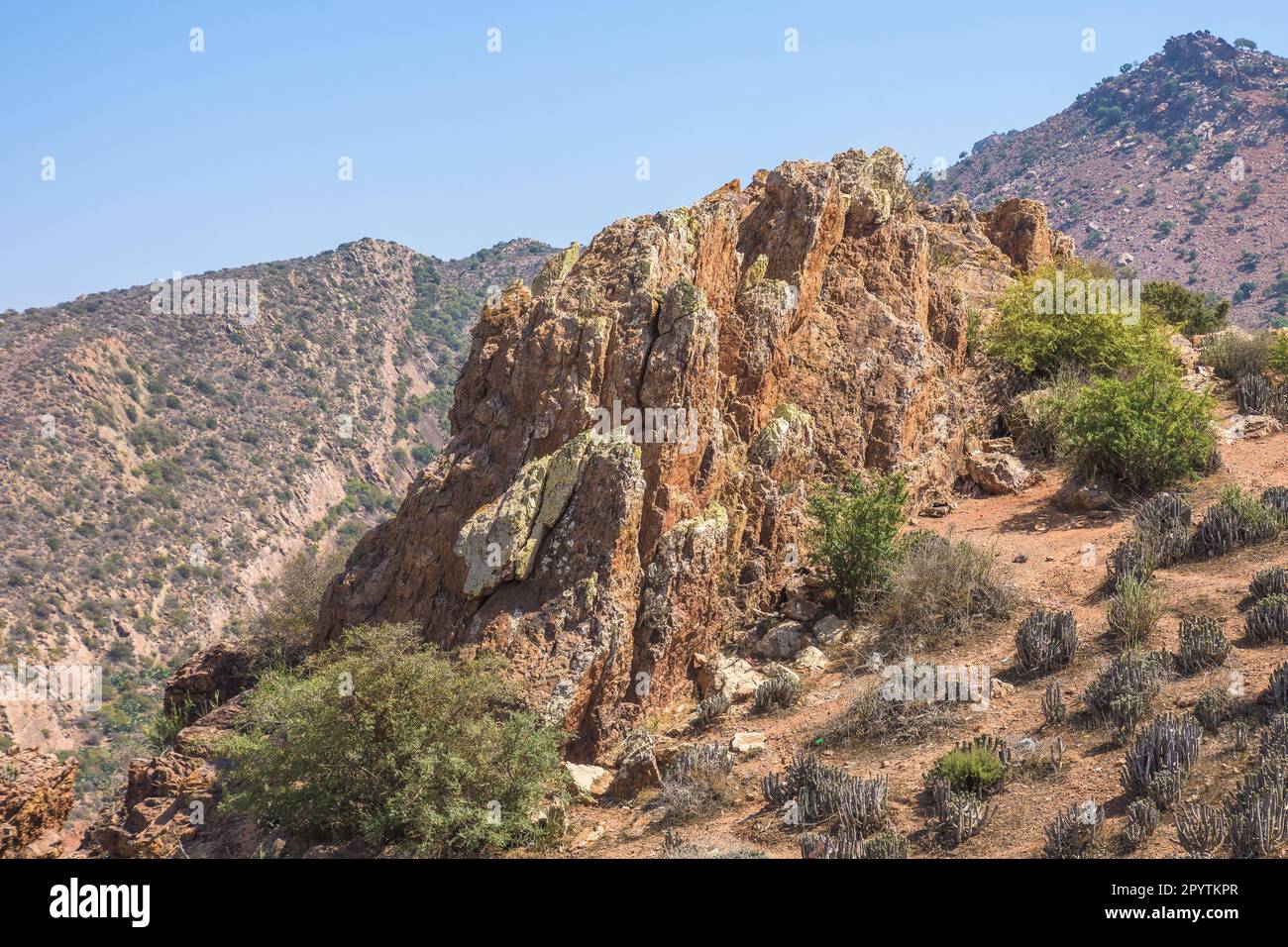 Rock formation in Morocco Stock Photo - Alamy