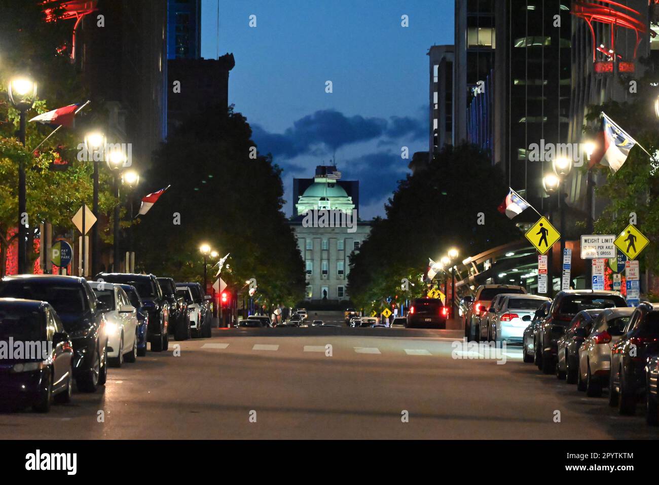 Fayetteville street raleigh hi-res stock photography and images - Alamy