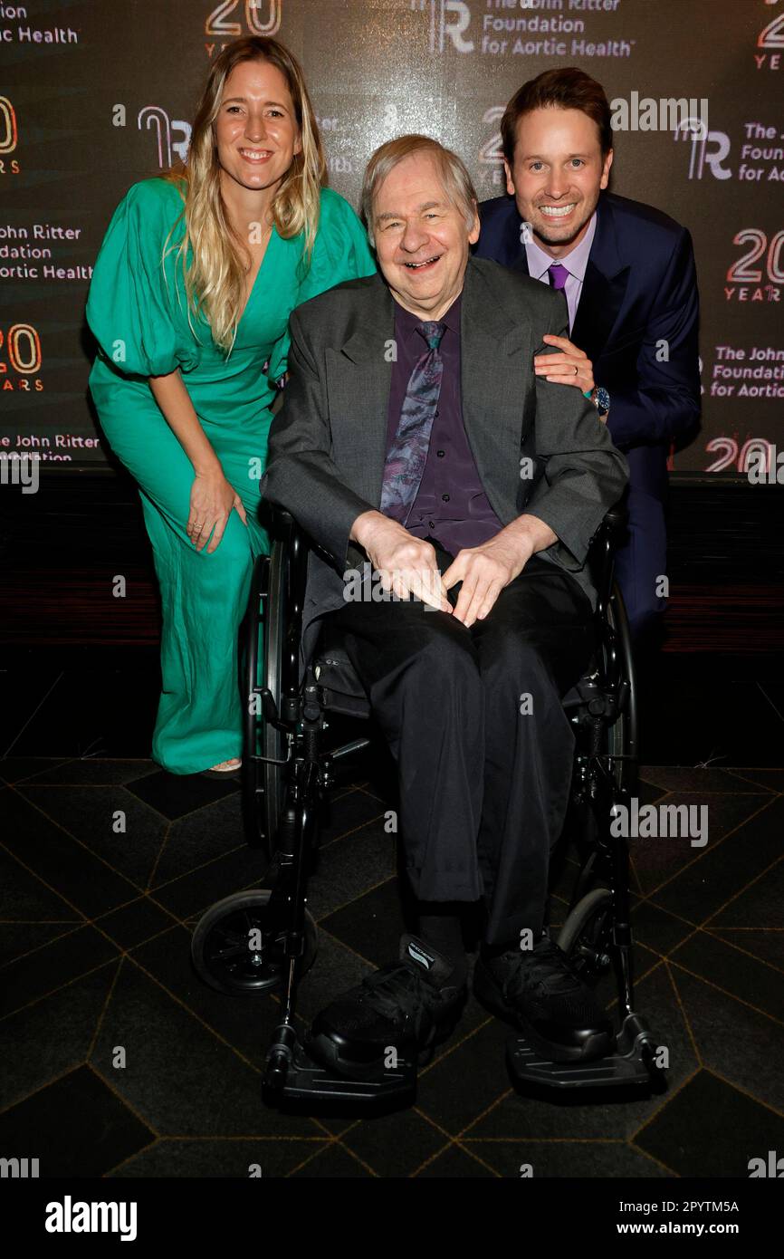 Los Angeles, Ca. 4th May, 2023. Lelia Parma, Tom Ritter, Tyler Ritter ...