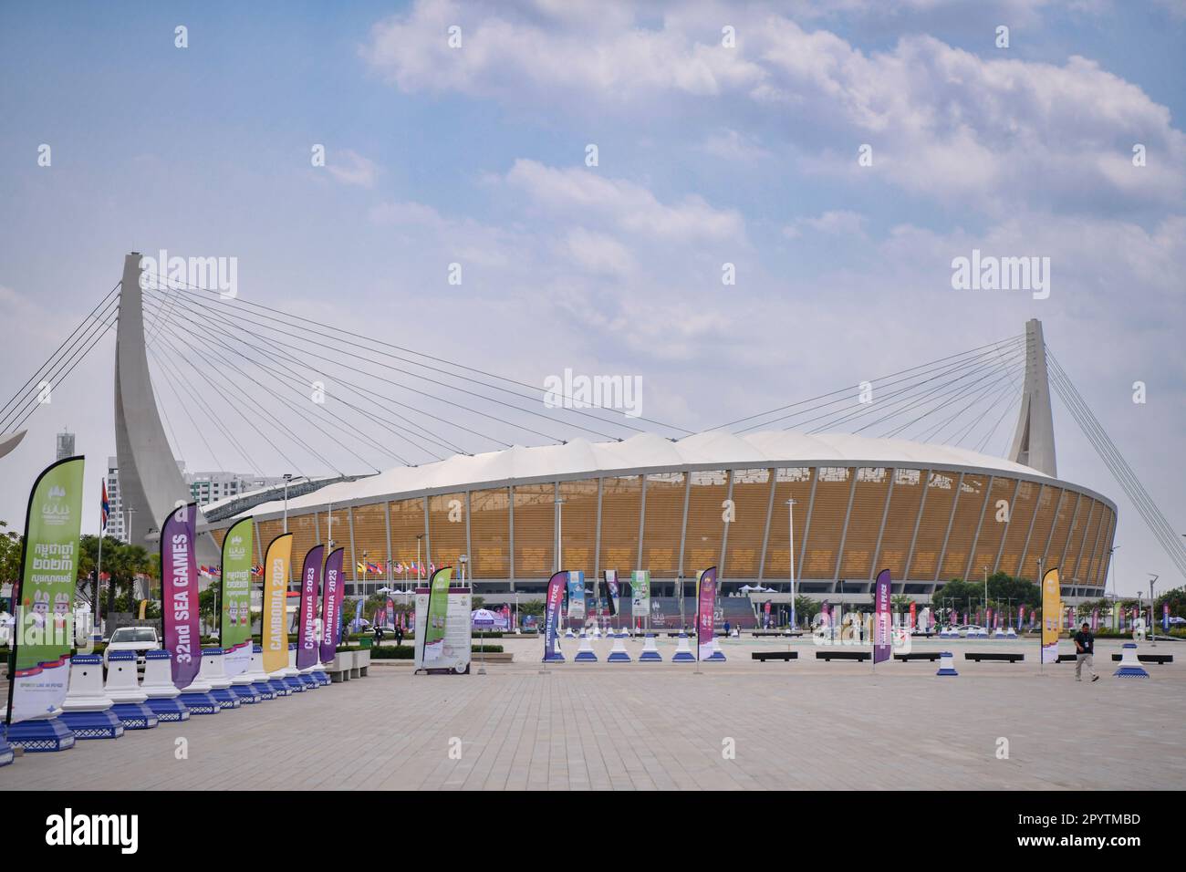 Morodok techo national stadium hi-res stock photography and images - Alamy