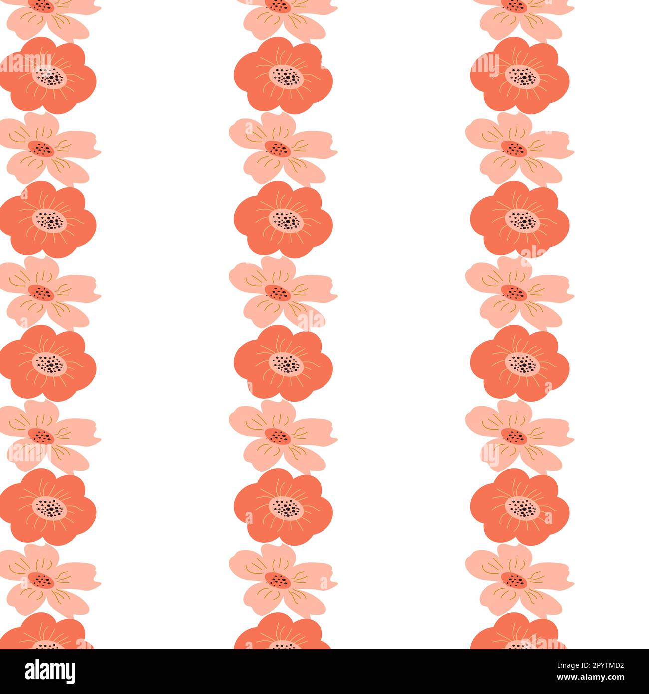 Folk daisy Stock Vector Images - Alamy