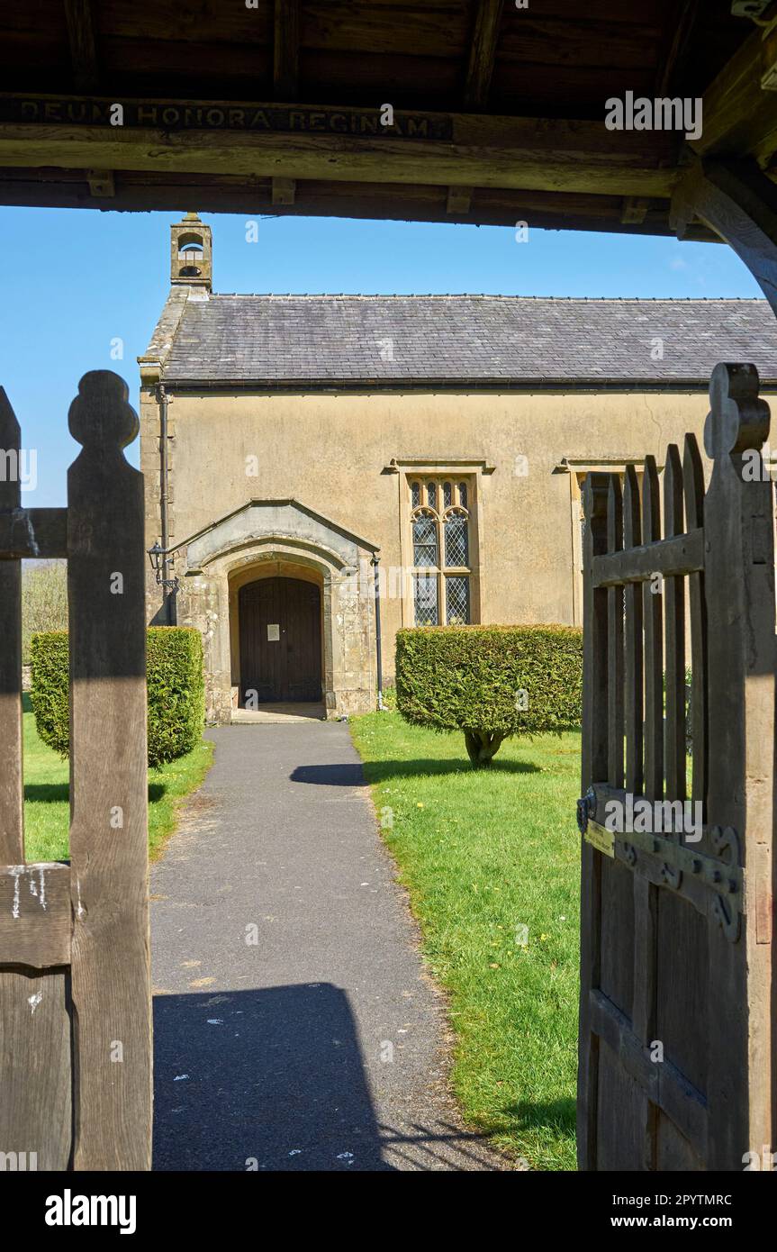 The Church at Whitewell, Forest of Bowland, Lancashire, North West ...