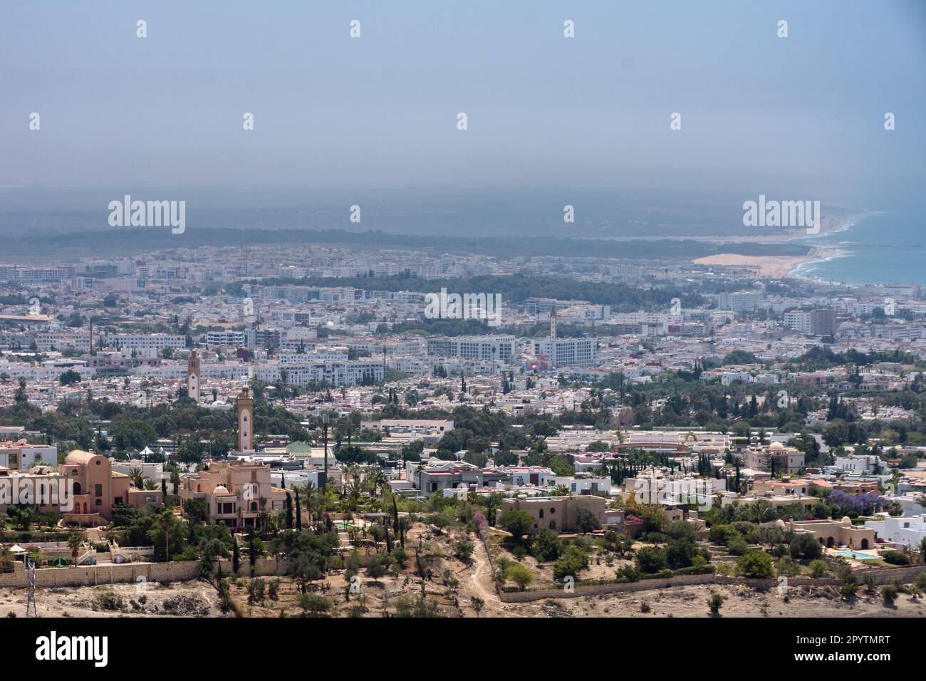 Panorama Of Agadir City in Morocco Stock Photo - Alamy
