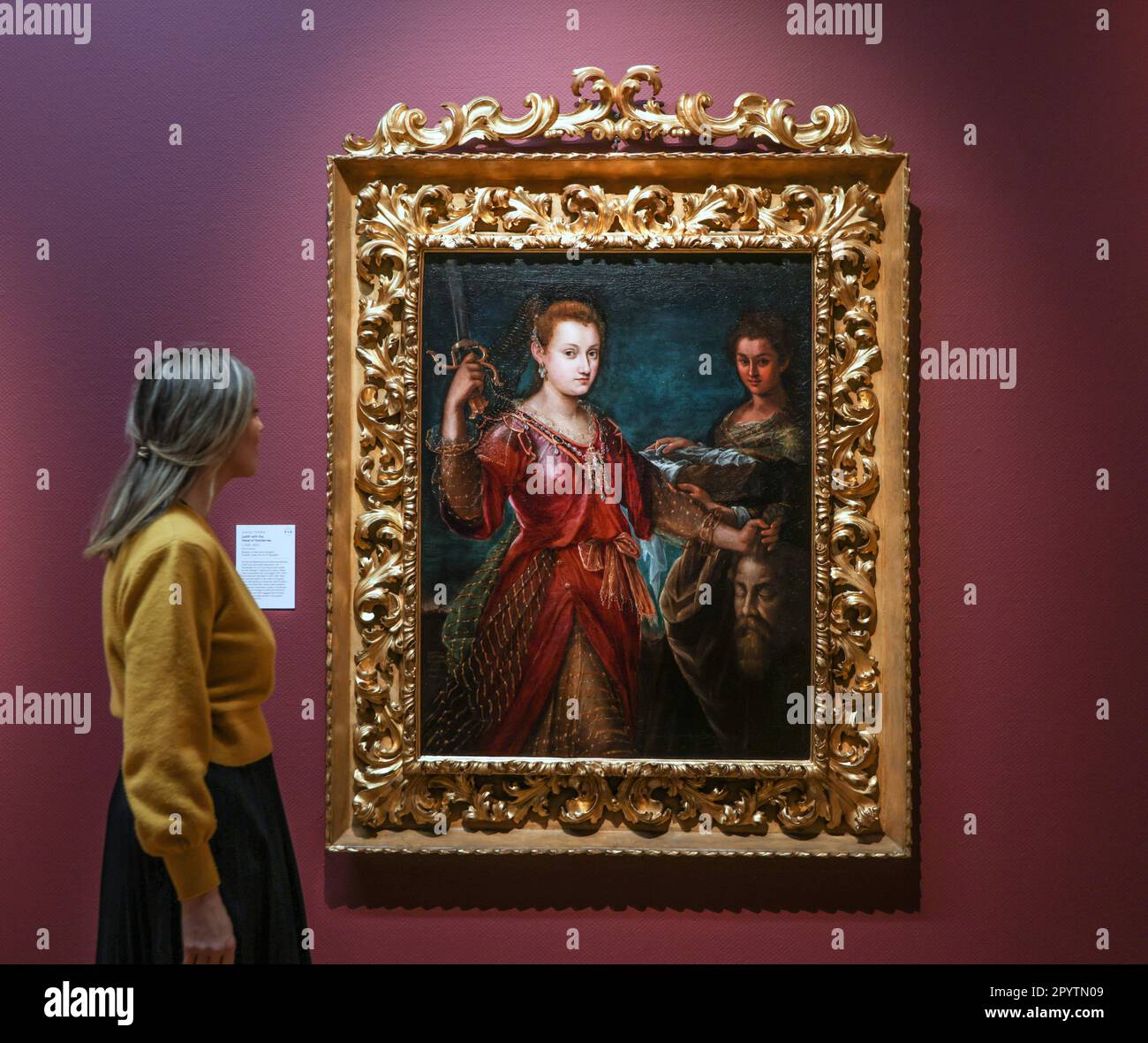 Dublin, Ireland. 05th May, 2023. Judith with the head of Holofermes ...