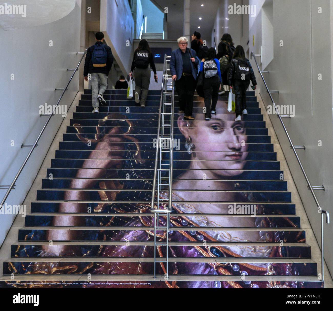 Dublin, Ireland. 05th May, 2023. Detail of Judith with the head of ...