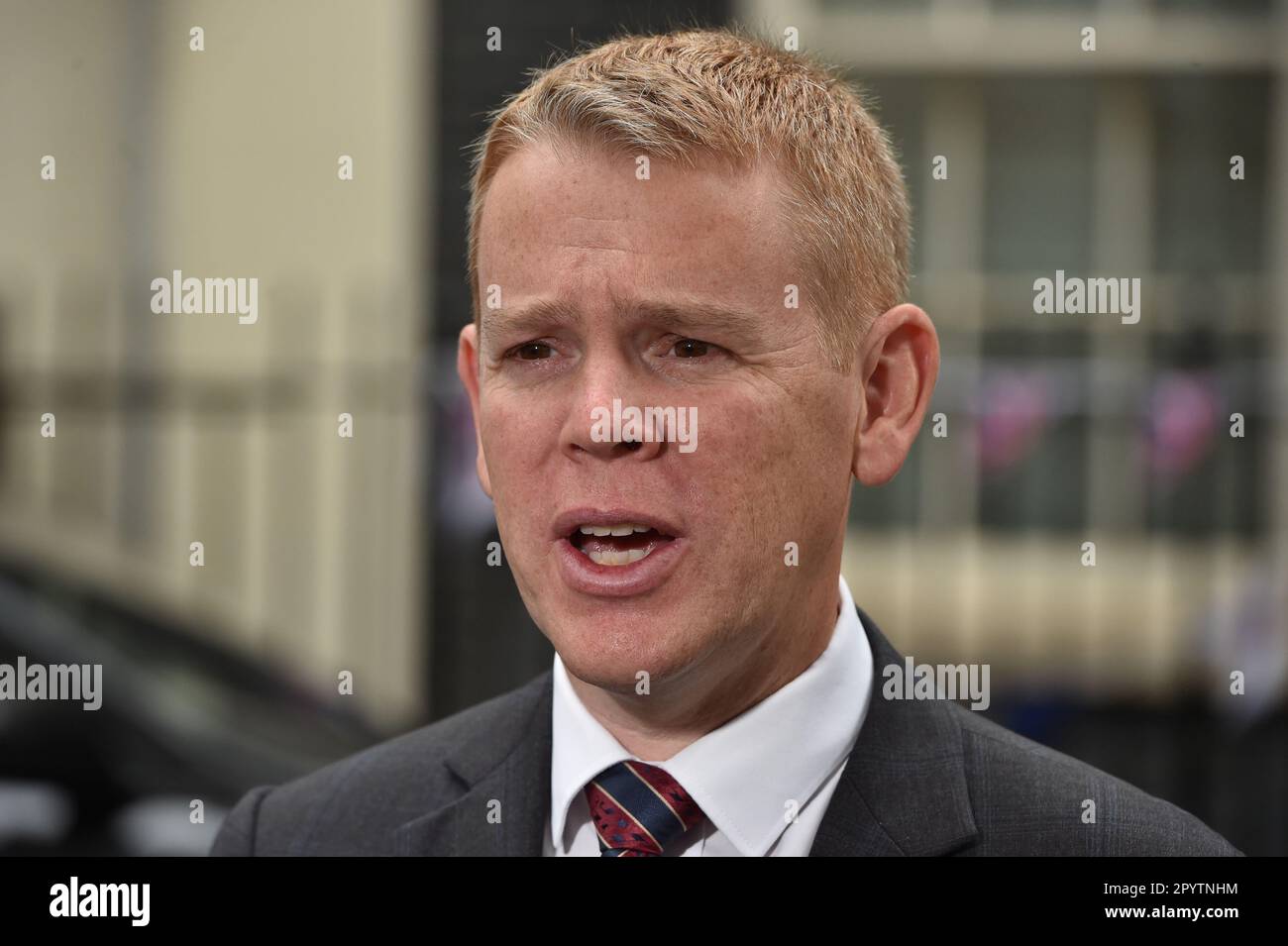 London, England, UK. 5th May, 2023. New Zealand Prime Minister CHRIS ...