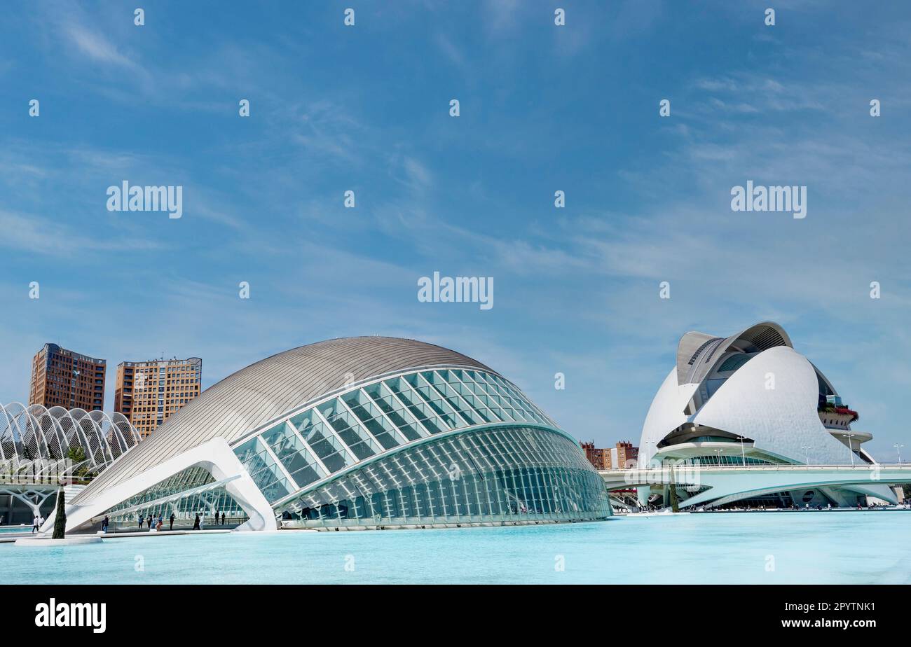 The Hemisfèric within the City of Arts and Sciences (La Ciudad de las ...