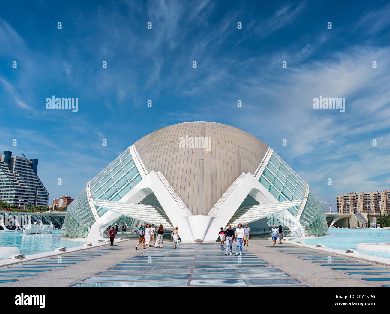The Hemisfèric within the City of Arts and Sciences (La Ciudad de las ...