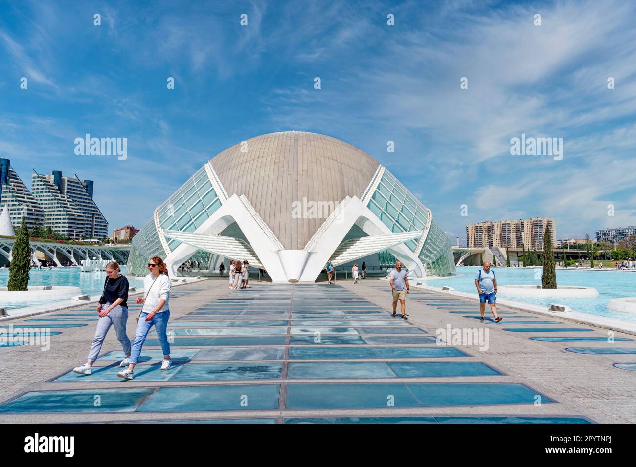 The Hemisfèric within the City of Arts and Sciences (La Ciudad de las ...